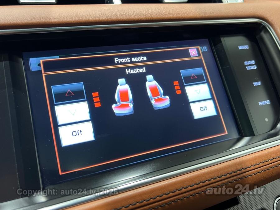 Black Land Rover Range Rover Sport 2018 in Tallinn, with an engine capacity of 3.00 L and mileage of 102 thousand km for 19900 €, photo 19 on AUTOMOTO.COM.LV