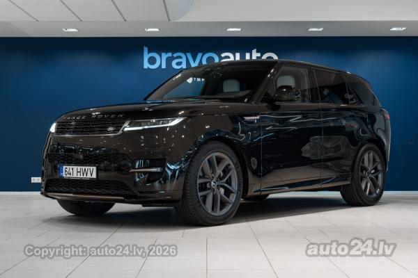 Black Land Rover Range Rover Sport 2026 in Tallinn, with an engine capacity of 3.00 L and mileage of 7 thousand km for 104900 €, photo 1 on AUTOMOTO.COM.LV