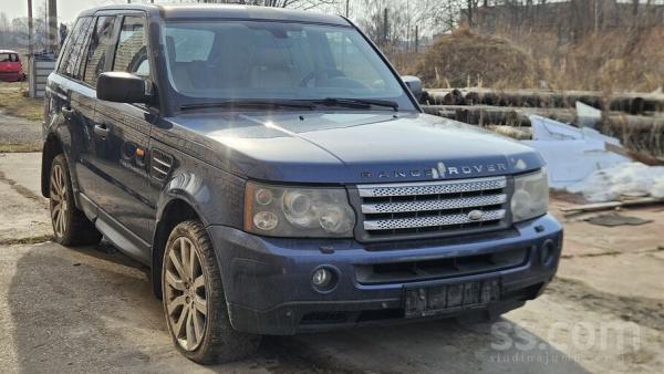 Blue Land Rover Range Rover Sport 2006 in Jelgava, with an engine capacity of 4.20 L and mileage of 380 thousand km for 1950 €, photo 2 on AUTOMOTO.COM.LV