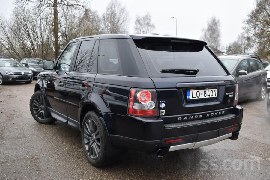 Blue Land Rover Range Rover Sport 2010 in Kuldiga, with an engine capacity of 3.60 L and mileage of 0 thousand km for 7750 €, photo 3 on AUTOMOTO.COM.LV