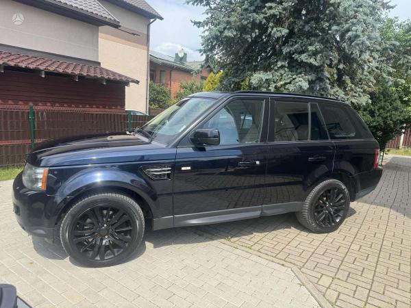 Zils Land Rover Range Rover Sport 2012 Viļņa, ar dzinēja tilpumu 2.99 L un nobraukumu 150 tūkst. km par 9000 €, foto 2 vietnē AUTOMOTO.COM.LV