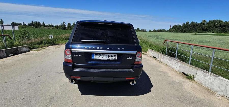Blue Land Rover Range Rover Sport 2012 in Pasvalys, with an engine capacity of 2.99 L and mileage of 184 thousand km for 8500 €, photo 4 on AUTOMOTO.COM.LV