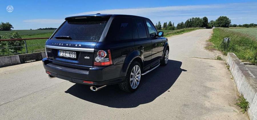 Blue Land Rover Range Rover Sport 2012 in Pasvalys, with an engine capacity of 2.99 L and mileage of 184 thousand km for 8500 €, photo 5 on AUTOMOTO.COM.LV