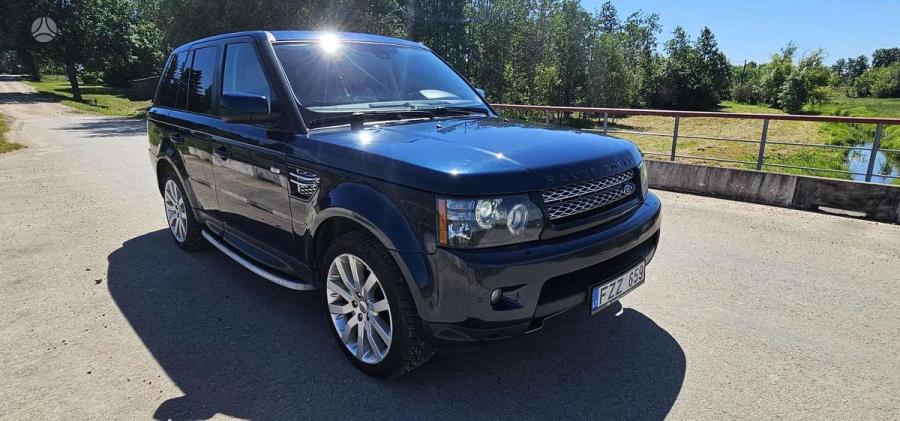 Blue Land Rover Range Rover Sport 2012 in Pasvalys, with an engine capacity of 2.99 L and mileage of 184 thousand km for 8500 €, photo 6 on AUTOMOTO.COM.LV