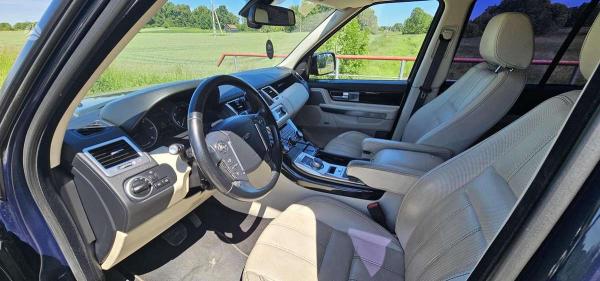 Zils Land Rover Range Rover Sport 2012 Pasvalys, ar dzinēja tilpumu 2.99 L un nobraukumu 184 tūkst. km par 8500 €, foto 6 vietnē AUTOMOTO.COM.LV