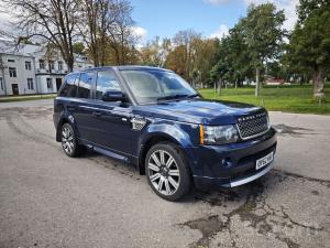 Zils Land Rover Range Rover Sport 2013 Jelgava, ar dzinēja tilpumu 3.00 L un nobraukumu 328 tūkst. km par 3850 €, foto  vietnē AUTOMOTO.COM.LV