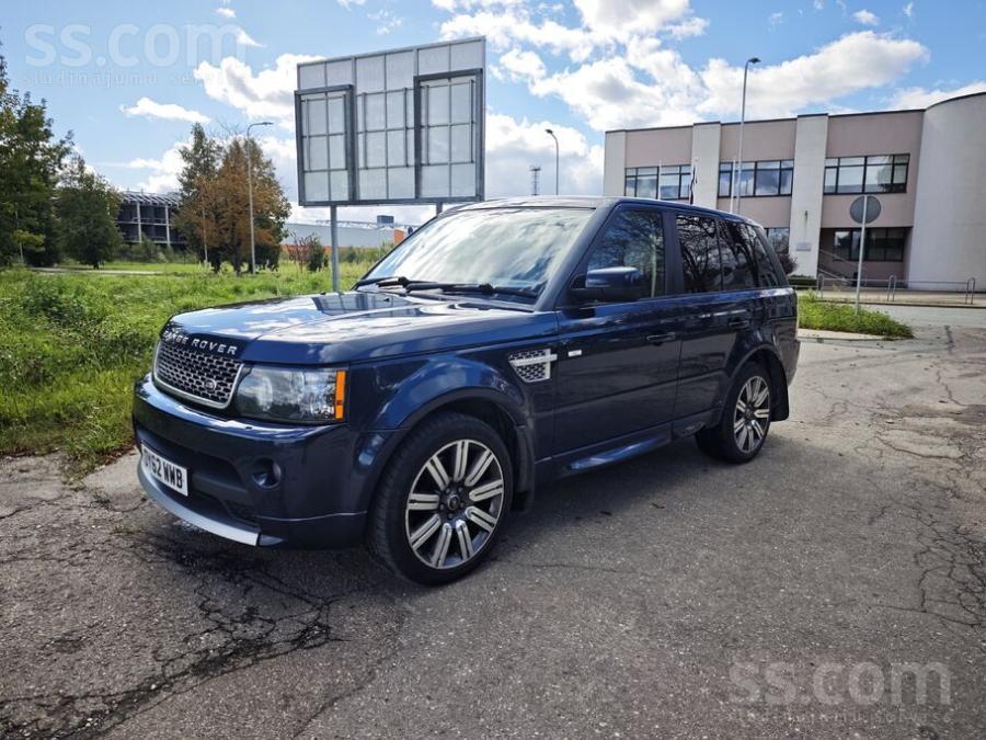 Zils Land Rover Range Rover Sport 2013 Jelgava, ar dzinēja tilpumu 3.00 L un nobraukumu 328 tūkst. km par 3850 €, foto 4 vietnē AUTOMOTO.COM.LV