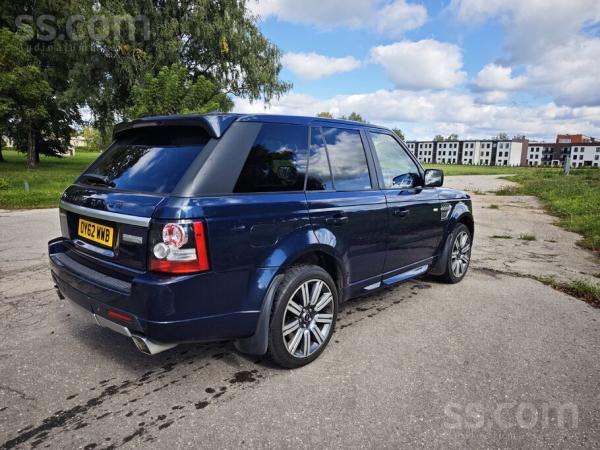 Zils Land Rover Range Rover Sport 2013 Jelgava, ar dzinēja tilpumu 3.00 L un nobraukumu 328 tūkst. km par 3850 €, foto 7 vietnē AUTOMOTO.COM.LV