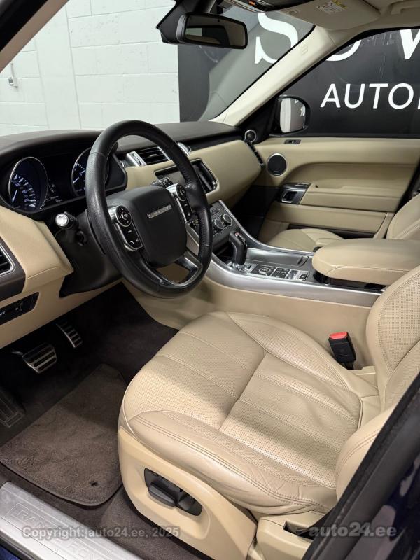 Blue Land Rover Range Rover Sport 2014 in Tallinn, with an engine capacity of 5.00 L and mileage of 166 thousand km for 22995 €, photo 11 on AUTOMOTO.COM.LV