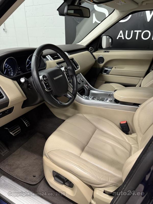Blue Land Rover Range Rover Sport 2014 in Tallinn, with an engine capacity of 5.00 L and mileage of 166 thousand km for 19995 €, photo 11 on AUTOMOTO.COM.LV
