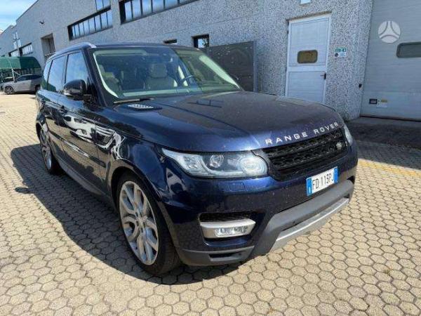 Blue Land Rover Range Rover Sport 2014 in Siauliai, with an engine capacity of 2.99 L and mileage of 245 thousand km for 7700 €, photo 1 on AUTOMOTO.COM.LV