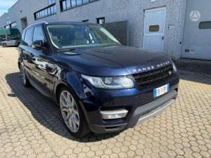 Zils Land Rover Range Rover Sport 2014 Šauļi, ar dzinēja tilpumu 2.99 L un nobraukumu 245 tūkst. km par 7700 €, foto  vietnē AUTOMOTO.COM.LV