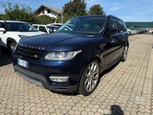 Blue Land Rover Range Rover Sport 2014 in Siauliai, with an engine capacity of 2.99 L and mileage of 245 thousand km for 7700 €, photo 3 on AUTOMOTO.COM.LV