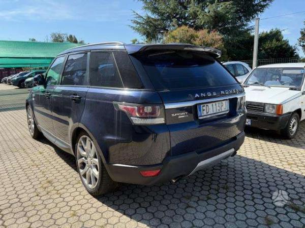Blue Land Rover Range Rover Sport 2014 in Siauliai, with an engine capacity of 2.99 L and mileage of 245 thousand km for 7700 €, photo 6 on AUTOMOTO.COM.LV