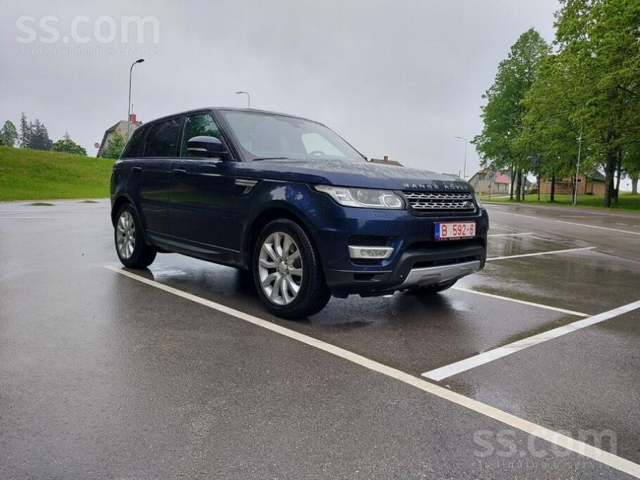 Zils Land Rover Range Rover Sport 2015 Alūksne, ar dzinēja tilpumu 3.00 L un nobraukumu 0 tūkst. km par 18200 €, foto 2 vietnē AUTOMOTO.COM.LV