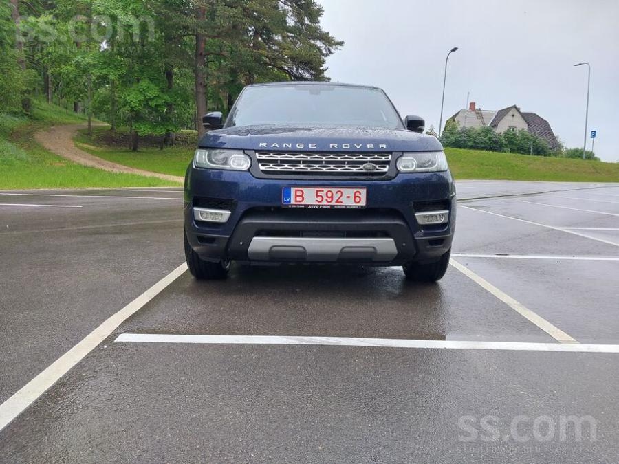 Zils Land Rover Range Rover Sport 2015 Alūksne, ar dzinēja tilpumu 3.00 L un nobraukumu 0 tūkst. km par 18200 €, foto 3 vietnē AUTOMOTO.COM.LV