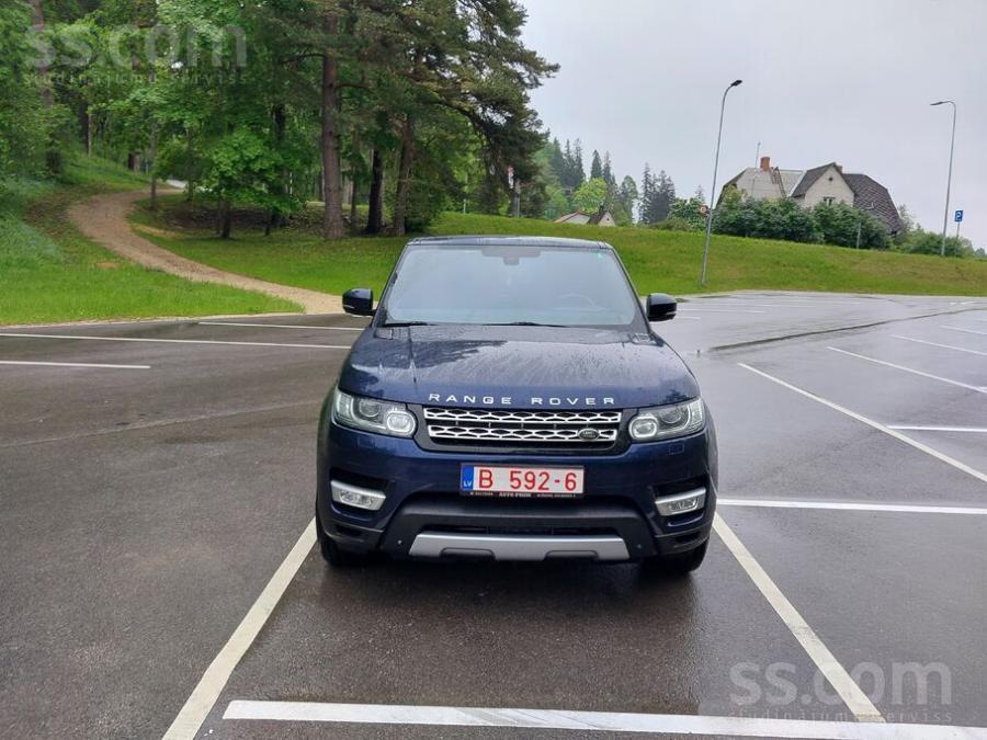 Zils Land Rover Range Rover Sport 2015 Alūksne, ar dzinēja tilpumu 3.00 L un nobraukumu 0 tūkst. km par 18200 €, foto 4 vietnē AUTOMOTO.COM.LV