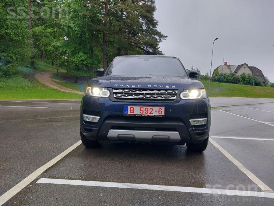 Zils Land Rover Range Rover Sport 2015 Alūksne, ar dzinēja tilpumu 3.00 L un nobraukumu 0 tūkst. km par 18200 €, foto 5 vietnē AUTOMOTO.COM.LV