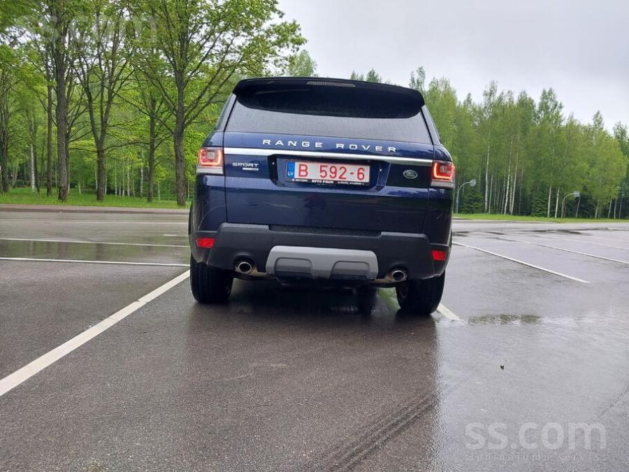 Zils Land Rover Range Rover Sport 2015 Alūksne, ar dzinēja tilpumu 3.00 L un nobraukumu 0 tūkst. km par 18200 €, foto 9 vietnē AUTOMOTO.COM.LV