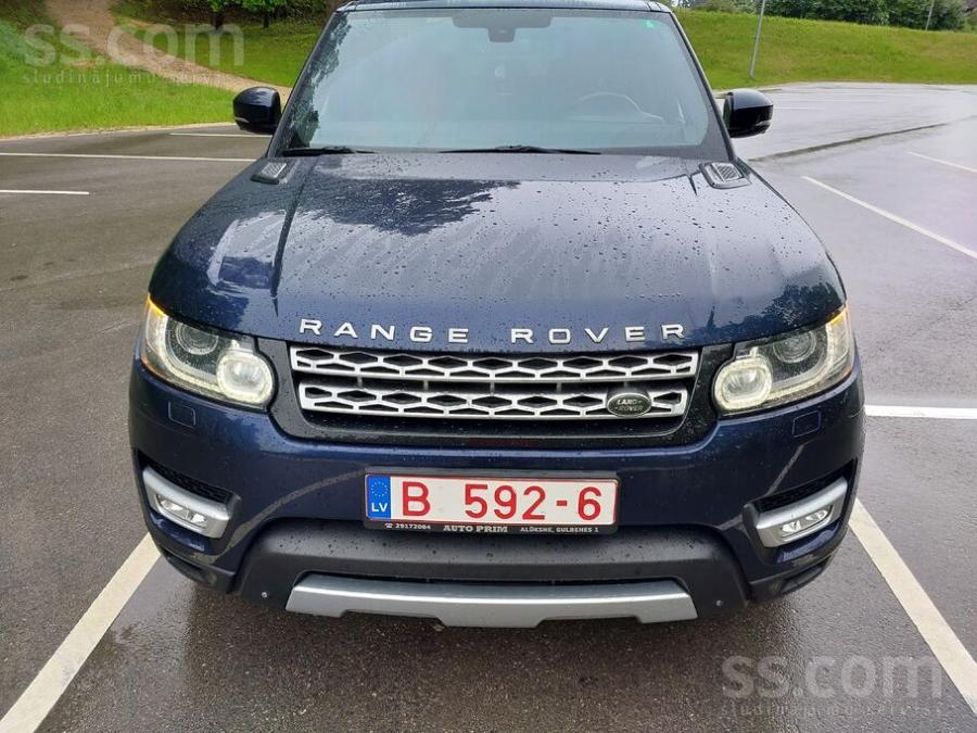 Zils Land Rover Range Rover Sport 2015 Alūksne, ar dzinēja tilpumu 3.00 L un nobraukumu 0 tūkst. km par 18200 €, foto 14 vietnē AUTOMOTO.COM.LV