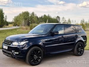 Blue Land Rover Range Rover Sport 2016 in Ogre, with an engine capacity of 3.00 L and mileage of 200 thousand km for 16000 €, photo  on AUTOMOTO.COM.LV