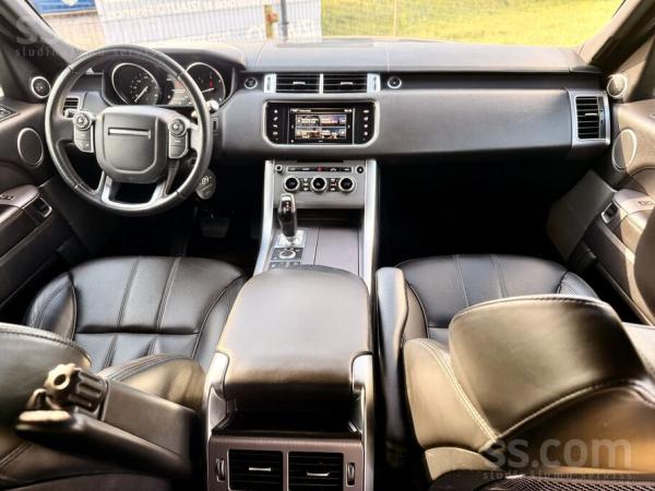 Blue Land Rover Range Rover Sport 2016 in Ogre, with an engine capacity of 3.00 L and mileage of 200 thousand km for 16000 €, photo 6 on AUTOMOTO.COM.LV