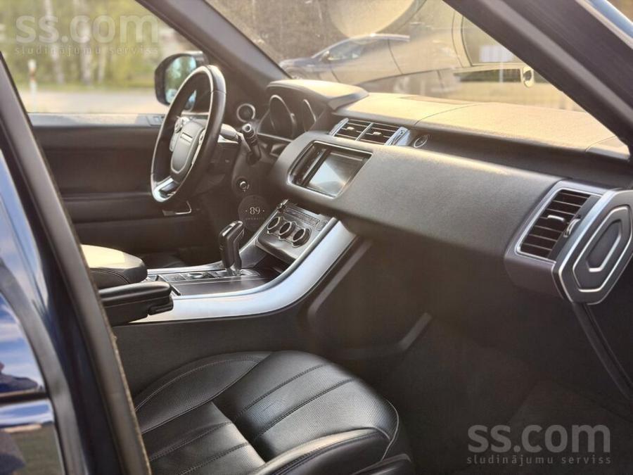 Zils Land Rover Range Rover Sport 2016 Ogre, ar dzinēja tilpumu 3.00 L un nobraukumu 200 tūkst. km par 16000 €, foto 8 vietnē AUTOMOTO.COM.LV
