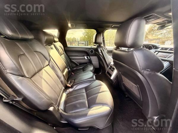 Blue Land Rover Range Rover Sport 2016 in Ogre, with an engine capacity of 3.00 L and mileage of 200 thousand km for 16000 €, photo 9 on AUTOMOTO.COM.LV