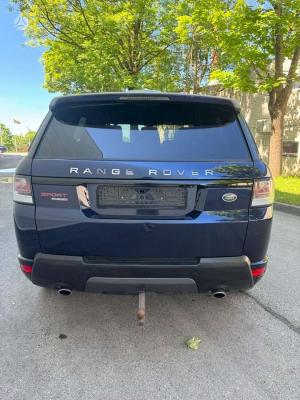 Blue Land Rover Range Rover Sport 2016 in Telschi, with an engine capacity of 2.99 L and mileage of 230 thousand km for 10500 €, photo 8 on AUTOMOTO.COM.LV