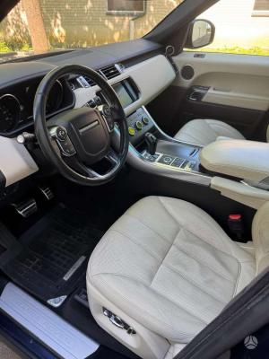 Blue Land Rover Range Rover Sport 2016 in Telschi, with an engine capacity of 2.99 L and mileage of 230 thousand km for 10500 €, photo 10 on AUTOMOTO.COM.LV