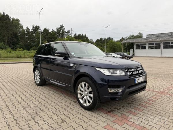 Blue Land Rover Range Rover Sport 2016 in Rezekne, with an engine capacity of 3.00 L and mileage of 206 thousand km for 14995 €, photo 6 on AUTOMOTO.COM.LV