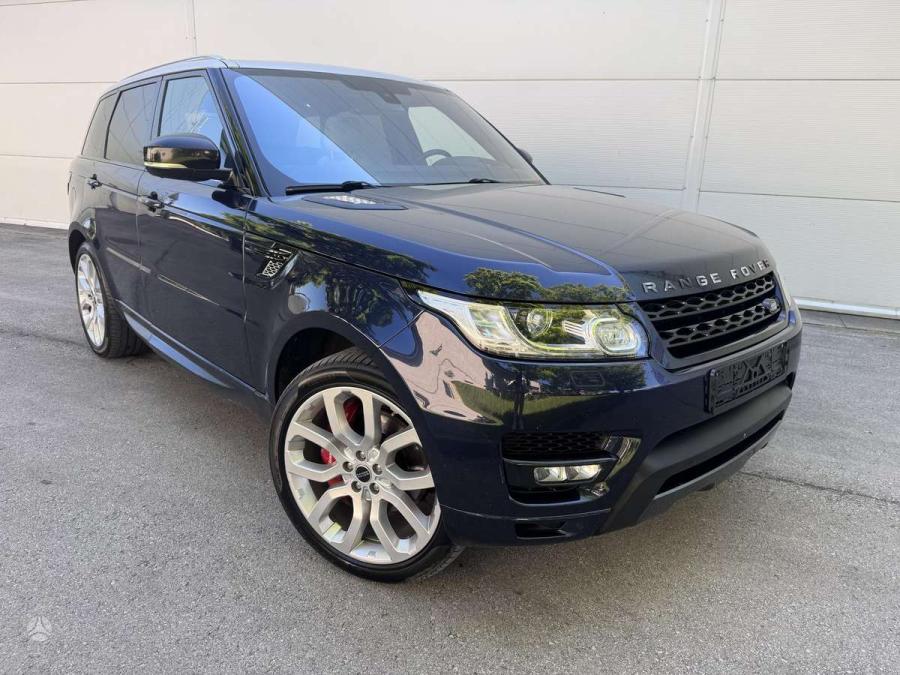 Blue Land Rover Range Rover Sport 2016 in Telschi, with an engine capacity of 2.99 L and mileage of 230 thousand km for 9900 €, photo 1 on AUTOMOTO.COM.LV