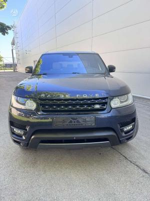 Blue Land Rover Range Rover Sport 2016 in Telschi, with an engine capacity of 2.99 L and mileage of 230 thousand km for 9900 €, photo 3 on AUTOMOTO.COM.LV