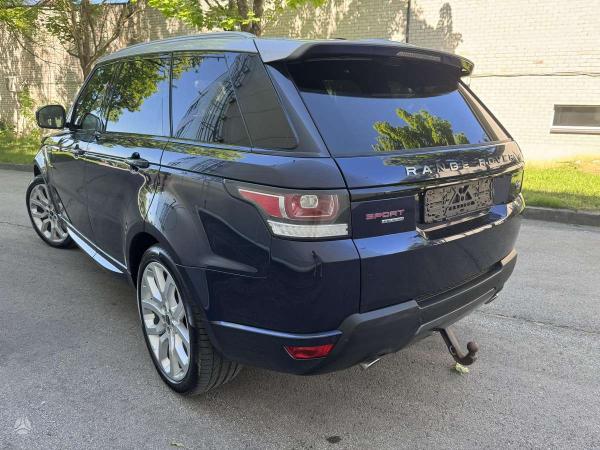 Blue Land Rover Range Rover Sport 2016 in Telschi, with an engine capacity of 2.99 L and mileage of 230 thousand km for 9900 €, photo 5 on AUTOMOTO.COM.LV