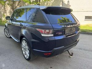 Blue Land Rover Range Rover Sport 2016 in Telschi, with an engine capacity of 2.99 L and mileage of 230 thousand km for 9900 €, photo 6 on AUTOMOTO.COM.LV