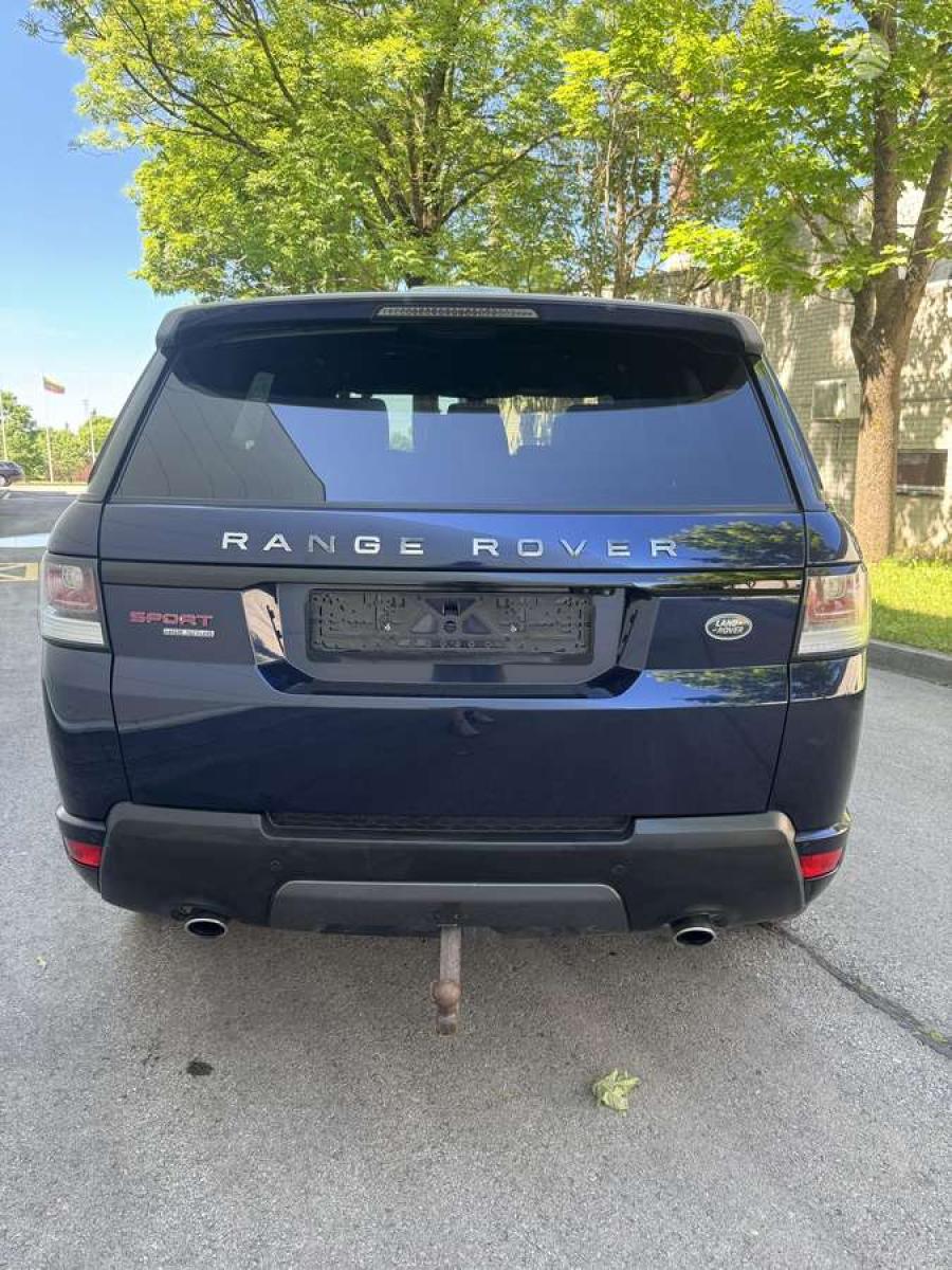 Blue Land Rover Range Rover Sport 2016 in Telschi, with an engine capacity of 2.99 L and mileage of 230 thousand km for 9900 €, photo 7 on AUTOMOTO.COM.LV