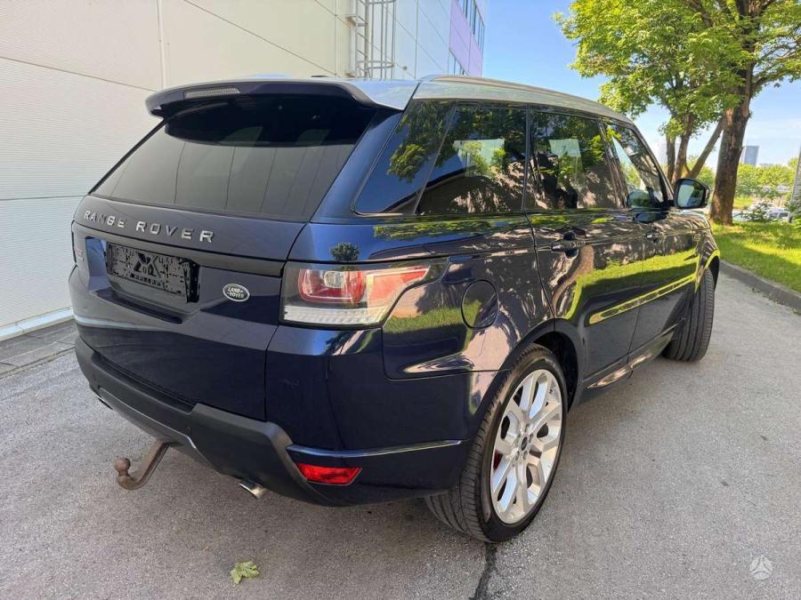 Zils Land Rover Range Rover Sport 2016 Telšiai, ar dzinēja tilpumu 2.99 L un nobraukumu 230 tūkst. km par 9500 €, foto 5 vietnē AUTOMOTO.COM.LV