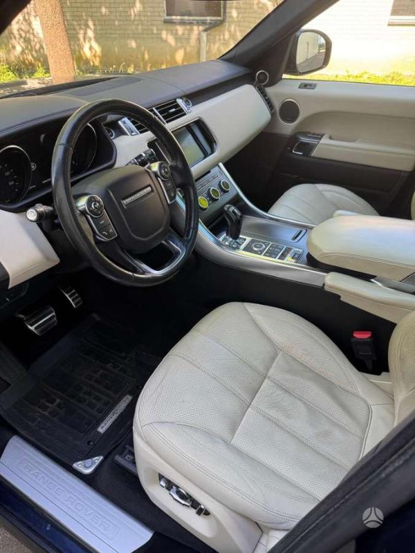 Zils Land Rover Range Rover Sport 2016 Telšiai, ar dzinēja tilpumu 2.99 L un nobraukumu 230 tūkst. km par 9500 €, foto 6 vietnē AUTOMOTO.COM.LV