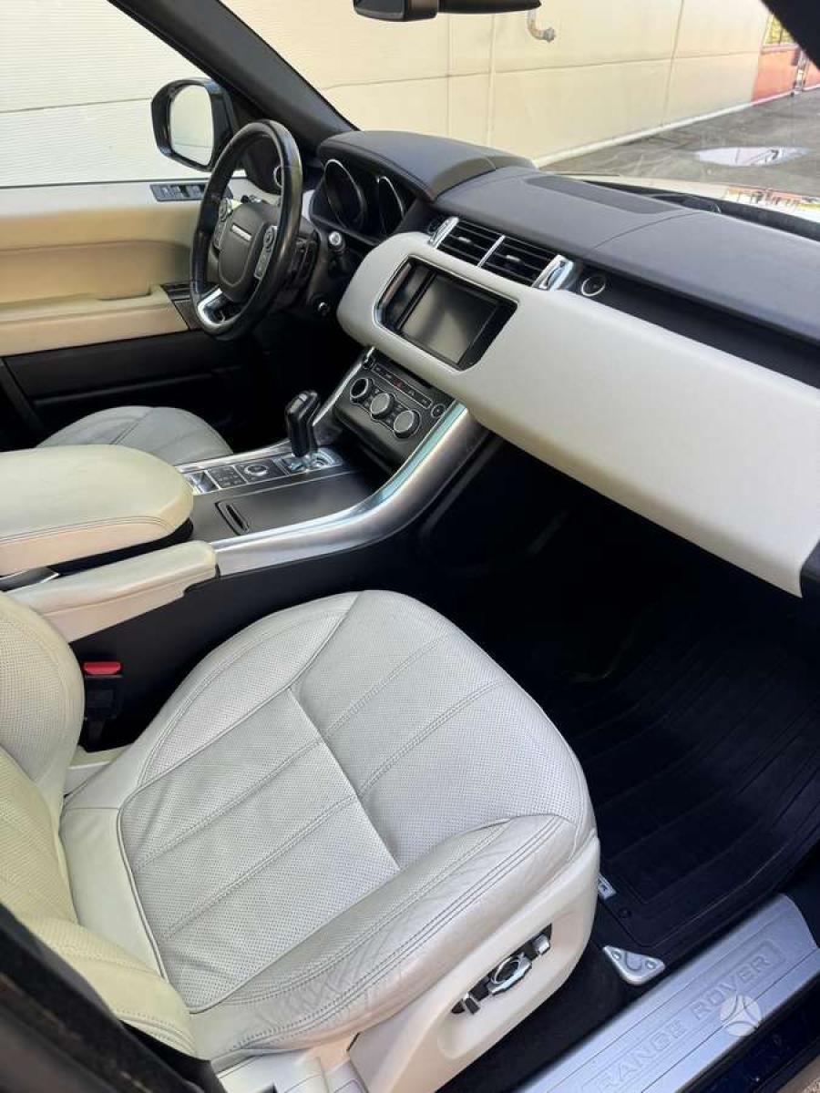 Zils Land Rover Range Rover Sport 2016 Telšiai, ar dzinēja tilpumu 2.99 L un nobraukumu 230 tūkst. km par 9500 €, foto 7 vietnē AUTOMOTO.COM.LV