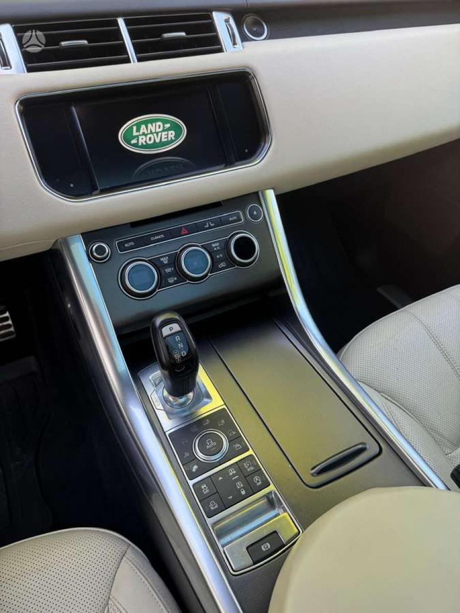 Zils Land Rover Range Rover Sport 2016 Telšiai, ar dzinēja tilpumu 2.99 L un nobraukumu 230 tūkst. km par 9500 €, foto 11 vietnē AUTOMOTO.COM.LV
