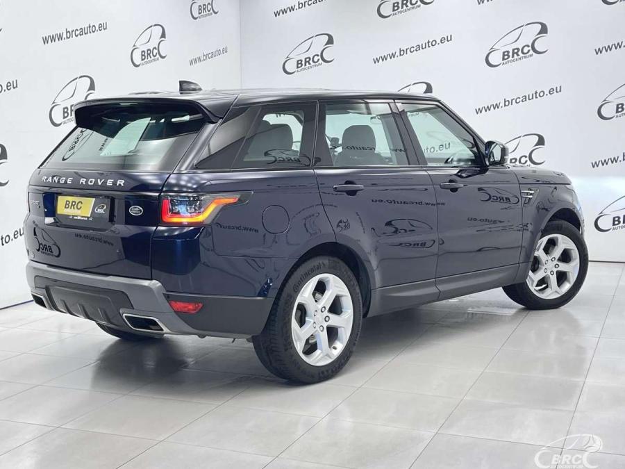 Blue Land Rover Range Rover Sport 2020 in Vilnius, with an engine capacity of 2.99 L and mileage of 172 thousand km for 27400 €, photo 3 on AUTOMOTO.COM.LV