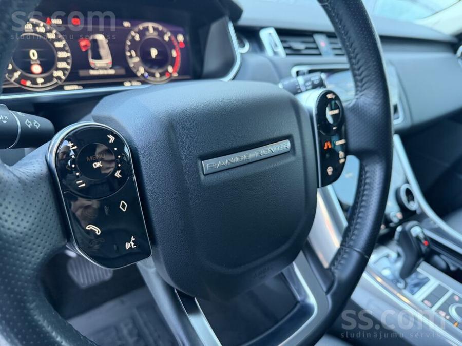 Zils Land Rover Range Rover Sport 2020 Rīga, ar dzinēja tilpumu 3.00 L un nobraukumu 87 tūkst. km par 26900 €, foto 18 vietnē AUTOMOTO.COM.LV