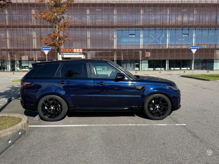 Zils Land Rover Range Rover Sport 2020 Klaipėda, ar dzinēja tilpumu 3.00 L un nobraukumu 88 tūkst. km par 33300 €, foto 3 vietnē AUTOMOTO.COM.LV