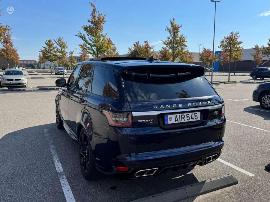 Zils Land Rover Range Rover Sport 2020 Klaipėda, ar dzinēja tilpumu 3.00 L un nobraukumu 88 tūkst. km par 33300 €, foto 8 vietnē AUTOMOTO.COM.LV