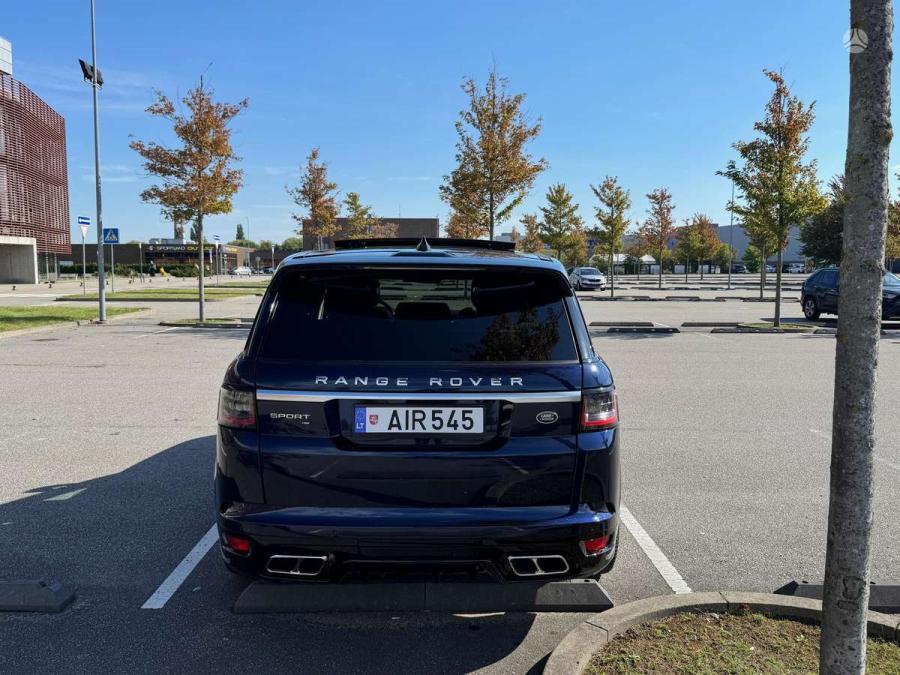 Zils Land Rover Range Rover Sport 2020 Klaipėda, ar dzinēja tilpumu 3.00 L un nobraukumu 88 tūkst. km par 33300 €, foto 14 vietnē AUTOMOTO.COM.LV