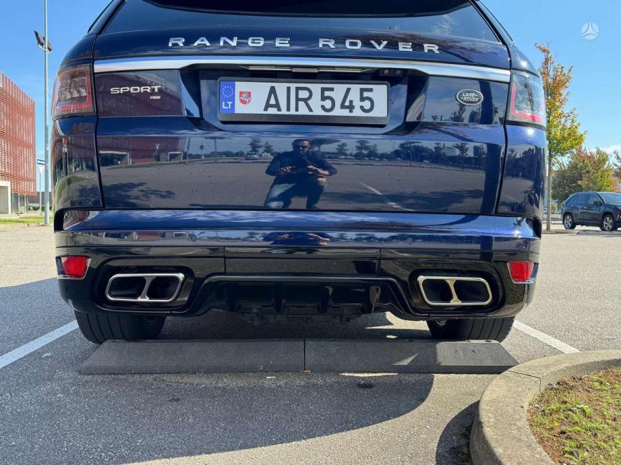 Zils Land Rover Range Rover Sport 2020 Klaipėda, ar dzinēja tilpumu 3.00 L un nobraukumu 88 tūkst. km par 33300 €, foto 15 vietnē AUTOMOTO.COM.LV