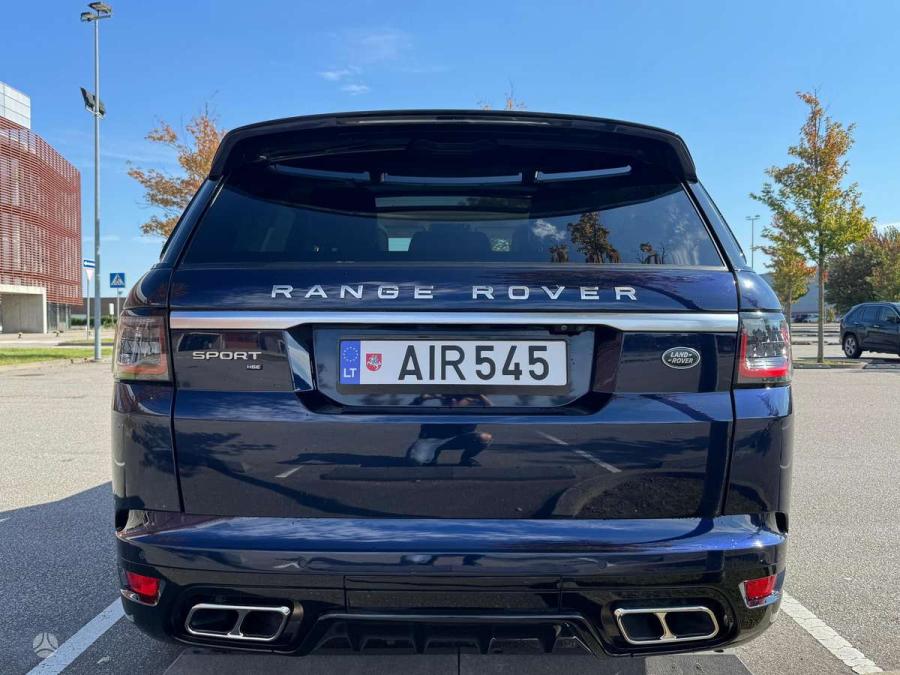 Zils Land Rover Range Rover Sport 2020 Klaipėda, ar dzinēja tilpumu 3.00 L un nobraukumu 88 tūkst. km par 33300 €, foto 16 vietnē AUTOMOTO.COM.LV