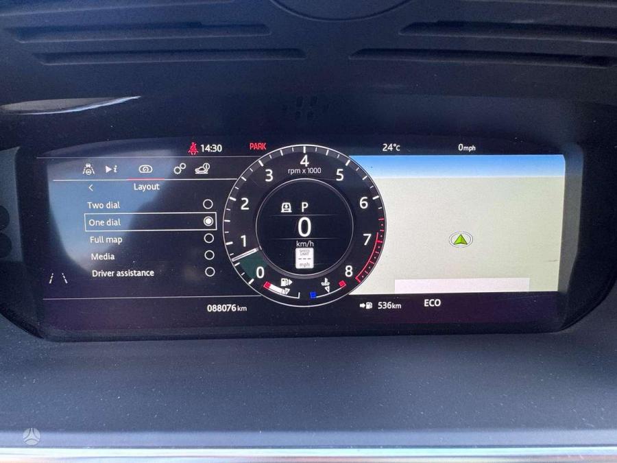 Zils Land Rover Range Rover Sport 2020 Klaipėda, ar dzinēja tilpumu 3.00 L un nobraukumu 88 tūkst. km par 33300 €, foto 33 vietnē AUTOMOTO.COM.LV