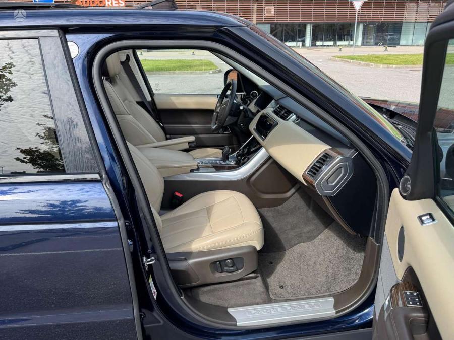 Zils Land Rover Range Rover Sport 2020 Klaipėda, ar dzinēja tilpumu 3.00 L un nobraukumu 88 tūkst. km par 33300 €, foto 35 vietnē AUTOMOTO.COM.LV