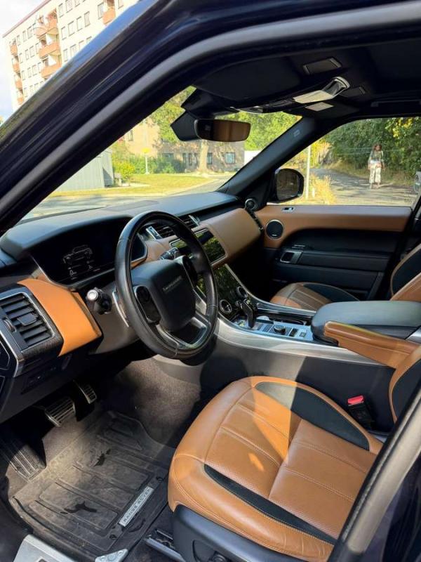 Ленд Ровер Рендж Ровер Спорт 2021 в Аникщяй на AUTOMOTO.COM.LV Синий Ленд Ровер Рендж Ровер Спорт 2021 в Аникщяй, объемом двигателя 2.00 л и пробегом 130 тыс. км за 34500 €, фото 9 на AUTOMOTO.COM.LV